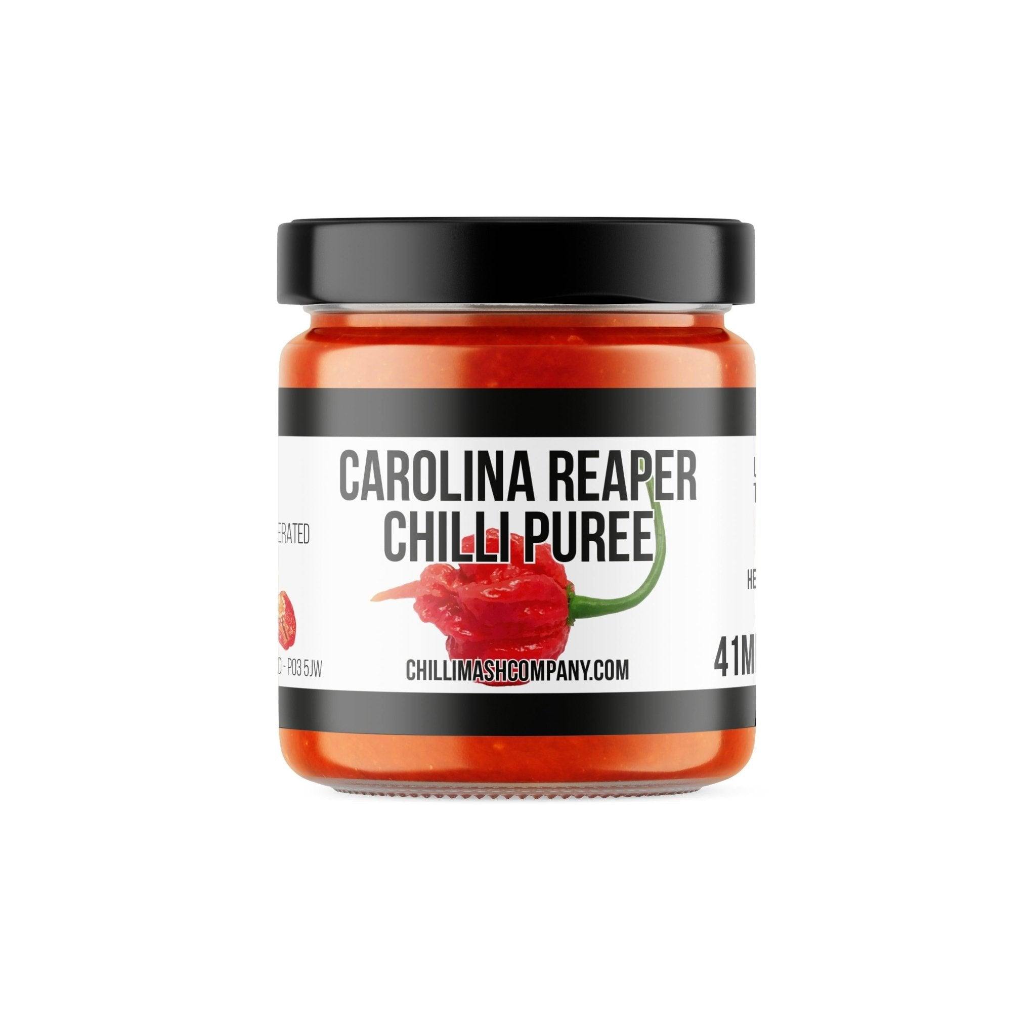 Carolina Reaper Chilipuree | 41ml | Chili Mash Company | 's Werelds He
