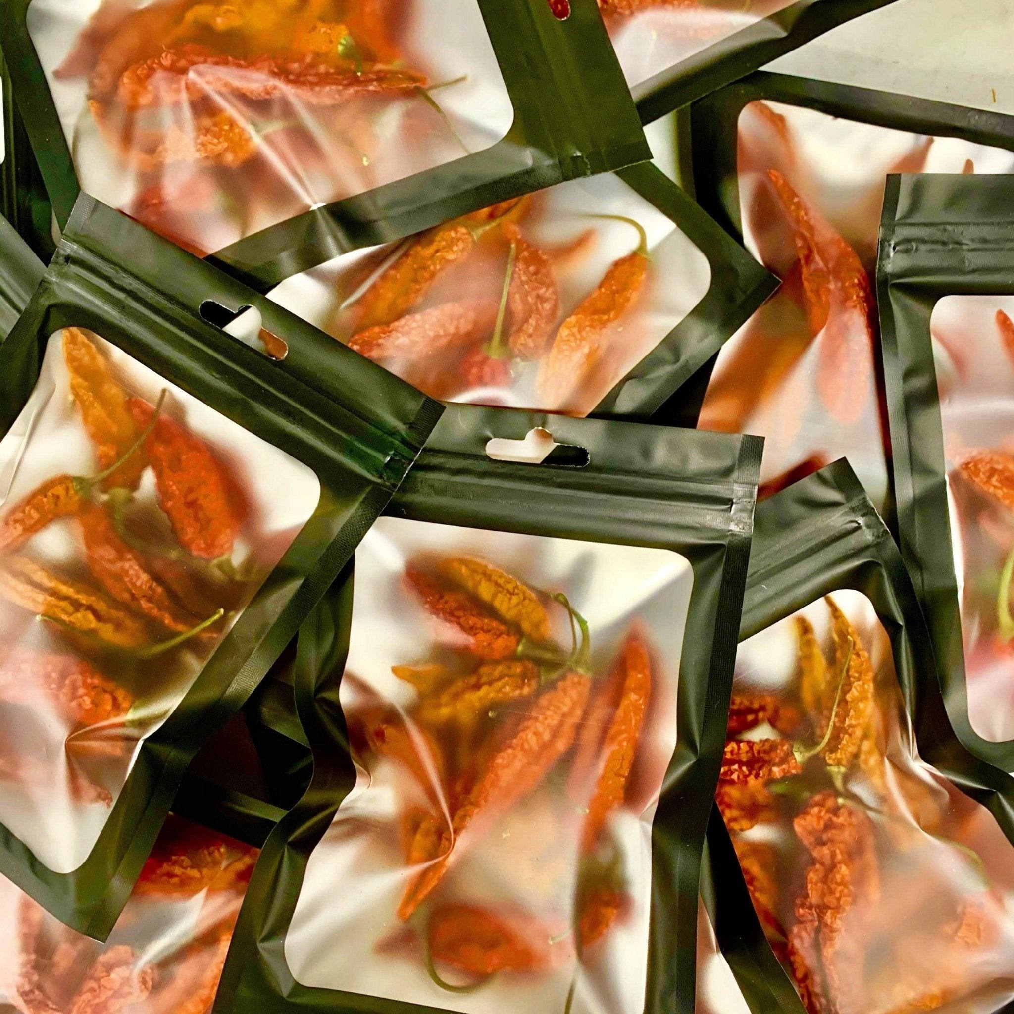 Gedroogde Ghost Pepper Chili | Chili Mash Company | 10 hele peulen | B