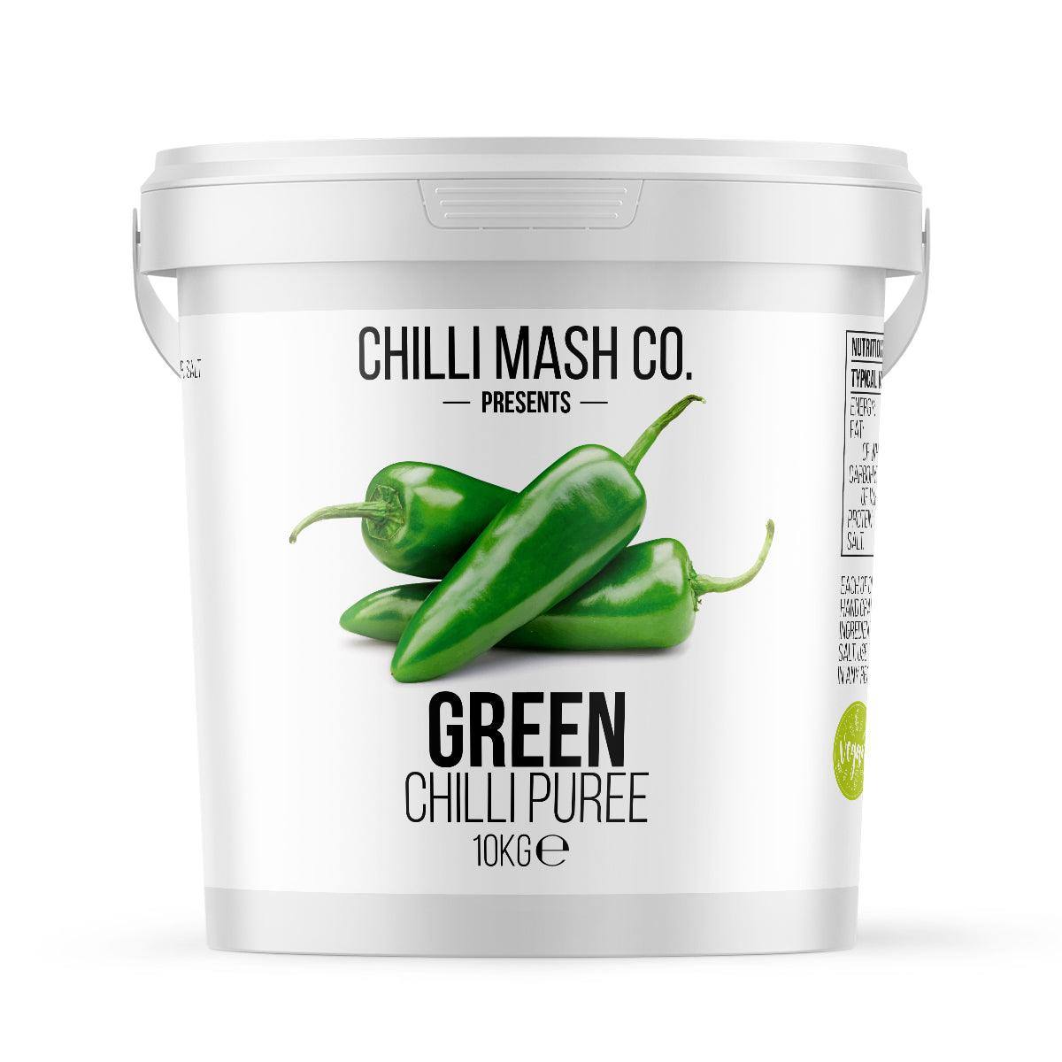 Jalapeno Chili Puree | 10kg | Chili Mash Company | Puree/pasta van gro