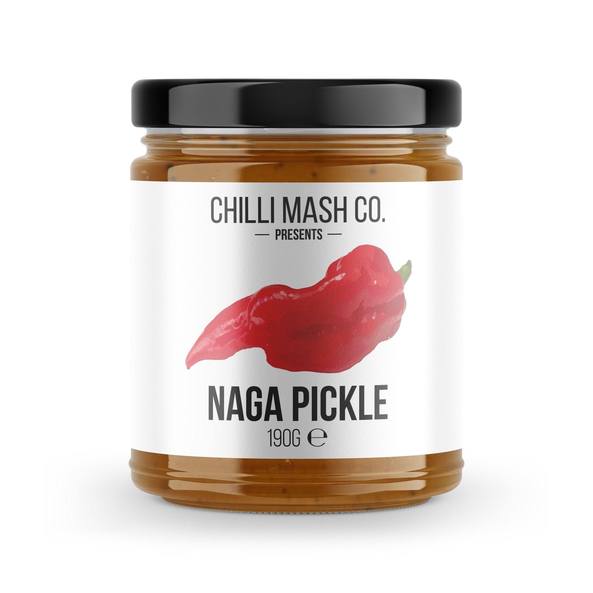 Naga Chili Augurk | 190ml | Chili Mash Company | Bengaalse Stijl Chili