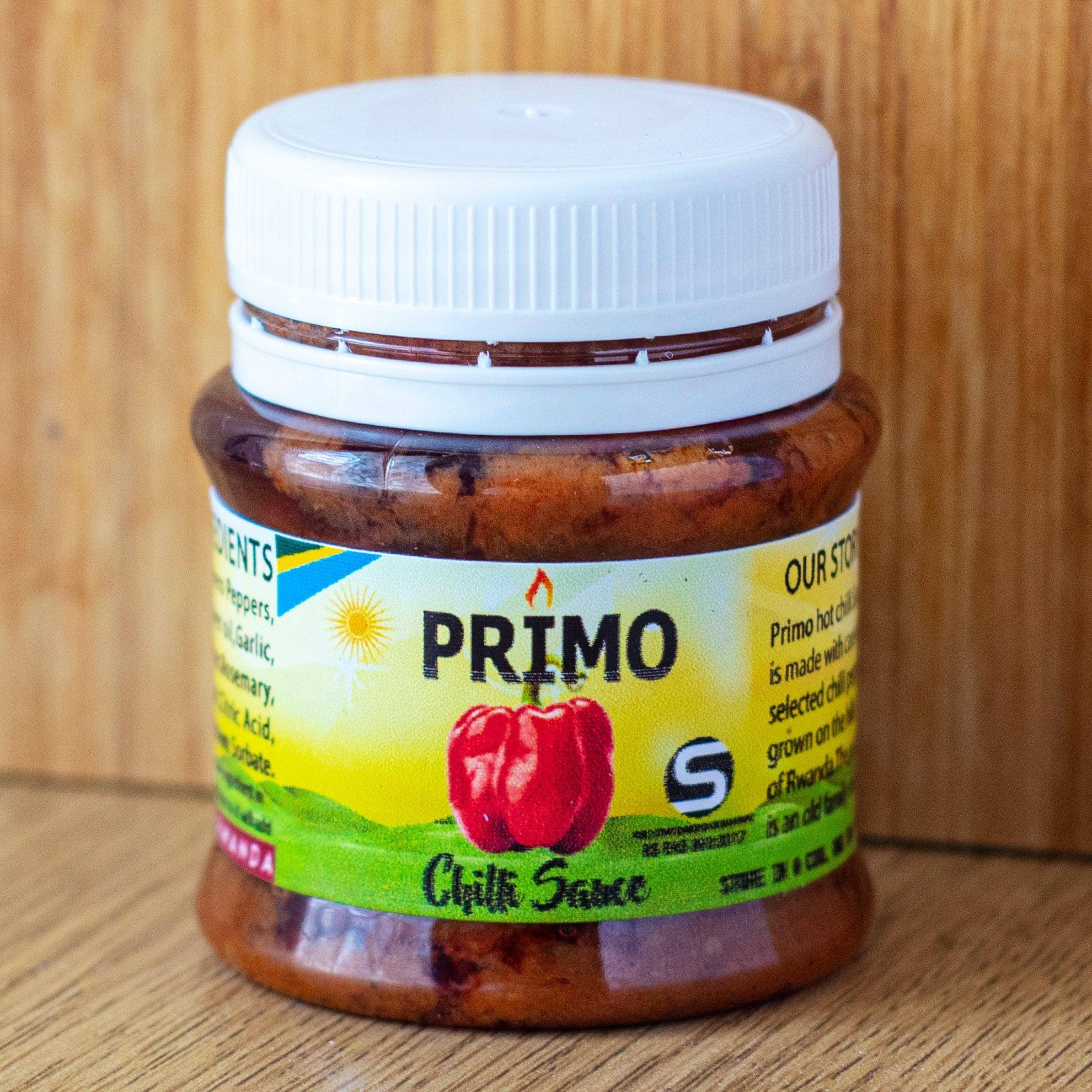 Primo Chilisaus | Groene schat | Met Rozemarijn & Gember
