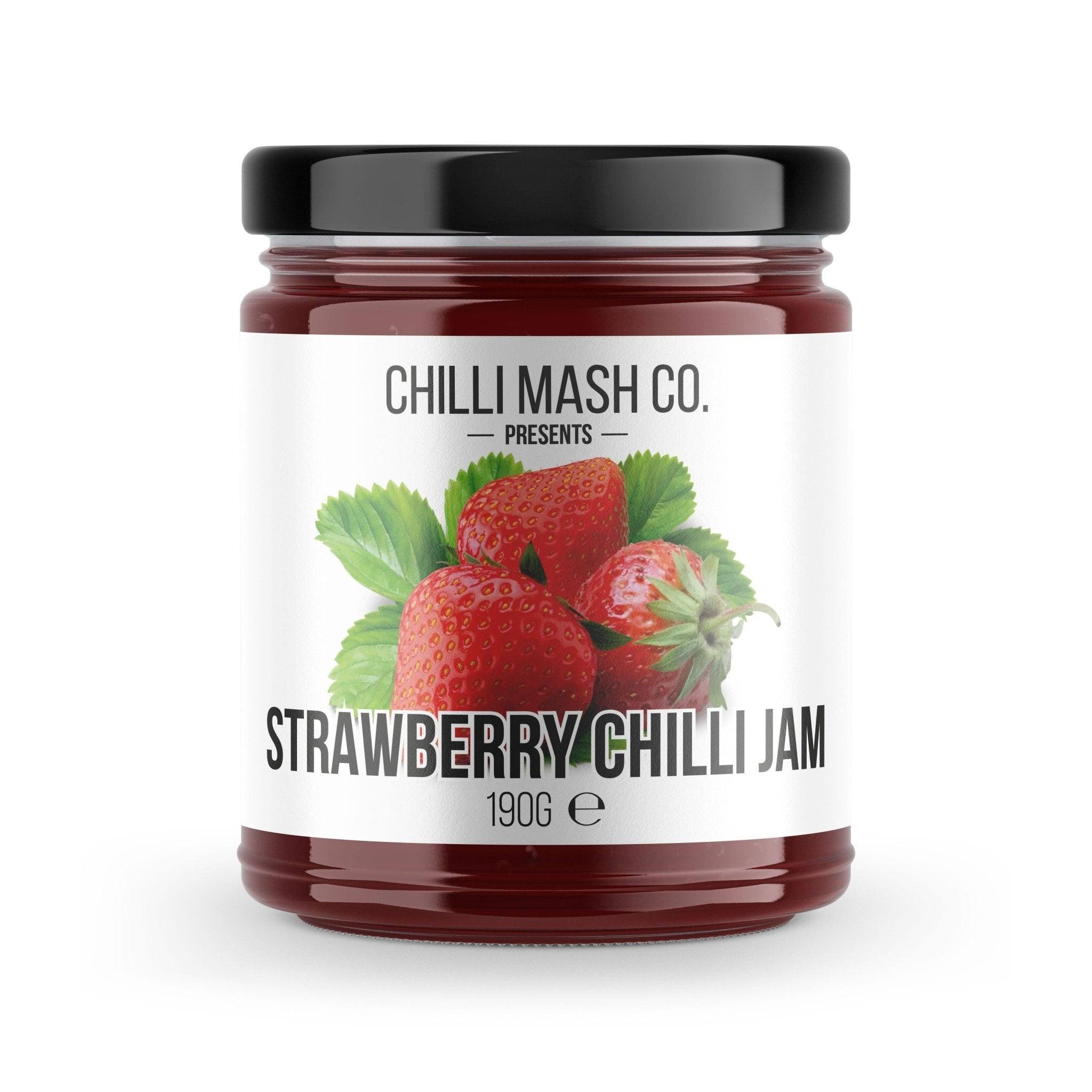 Aardbeien Chili Jam | 190g | Chili Mash Company