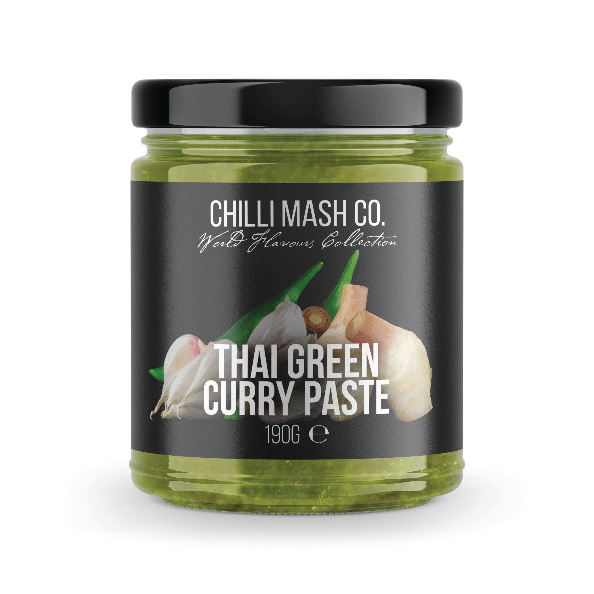 Thai Green Curry Paste | 185g | Chilli Mash Co. | World Flavours Colle