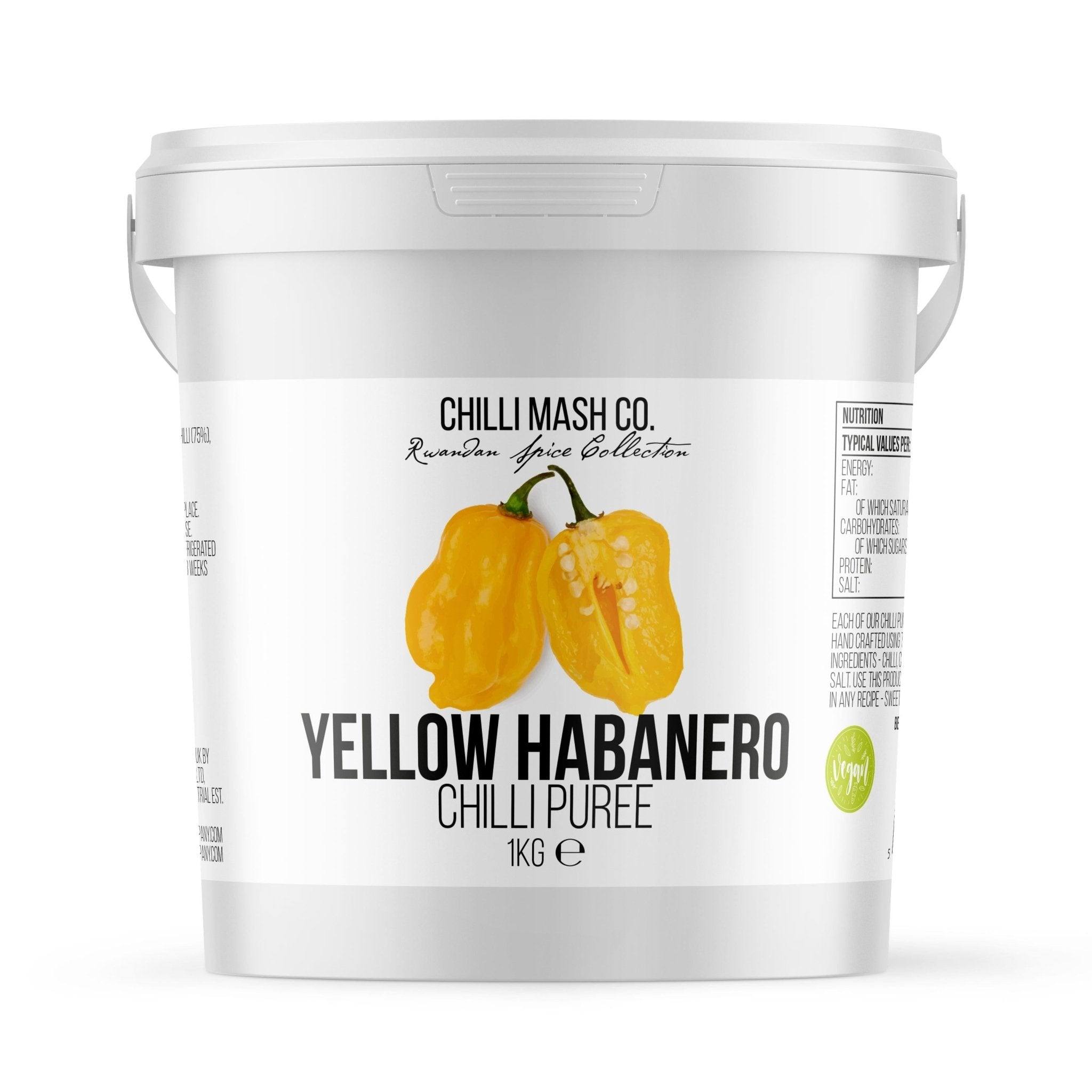 Gele Habanero Chili Puree | 1kg | Chili Mash Company